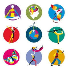 Stages human embryonic development Royalty Free Vector Image