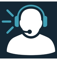 Operator Message Icon Royalty Free Vector Image