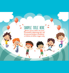 Cartoon children Royalty Free Vector Image - VectorStock