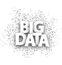 Big data sign Royalty Free Vector Image - VectorStock