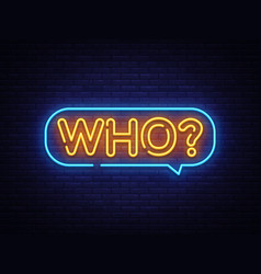 Who what where when why how 5w1h or wh questions Vector Image