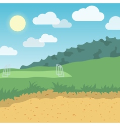 Outdoor location background Royalty Free Vector Image