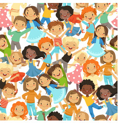 Cartoon pattern Royalty Free Vector Image - VectorStock