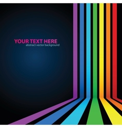 Rainbow Lines Background Royalty Free Vector Image