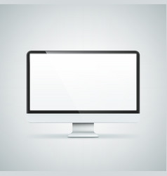 Computer display Royalty Free Vector Image - VectorStock