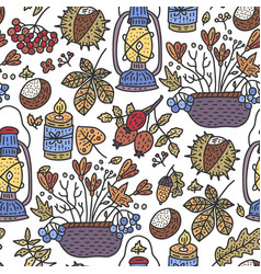 One line seamless modern pattern Royalty Free Vector Image