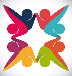 Unity people Royalty Free Vector Image - VectorStock