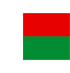 Flag rectangular shape Royalty Free Vector Image