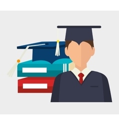 Academic excellence design Royalty Free Vector Image
